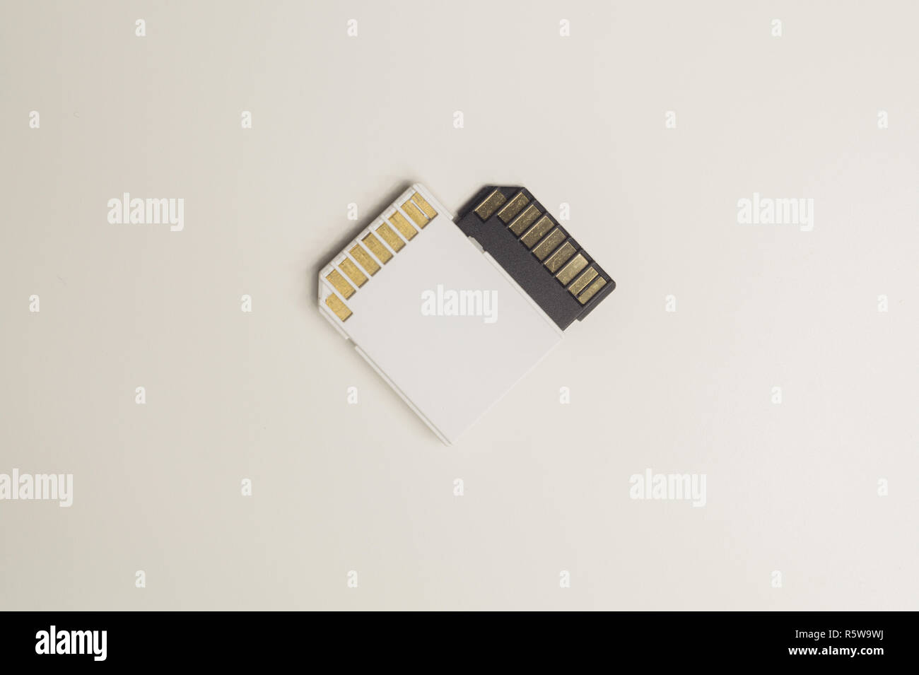 Memory card isolated on white background Stock Photo - Alamy