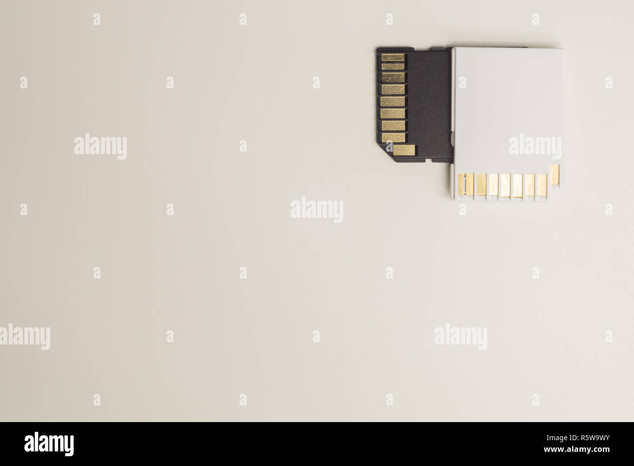 Memory card isolated on white background Stock Photo - Alamy