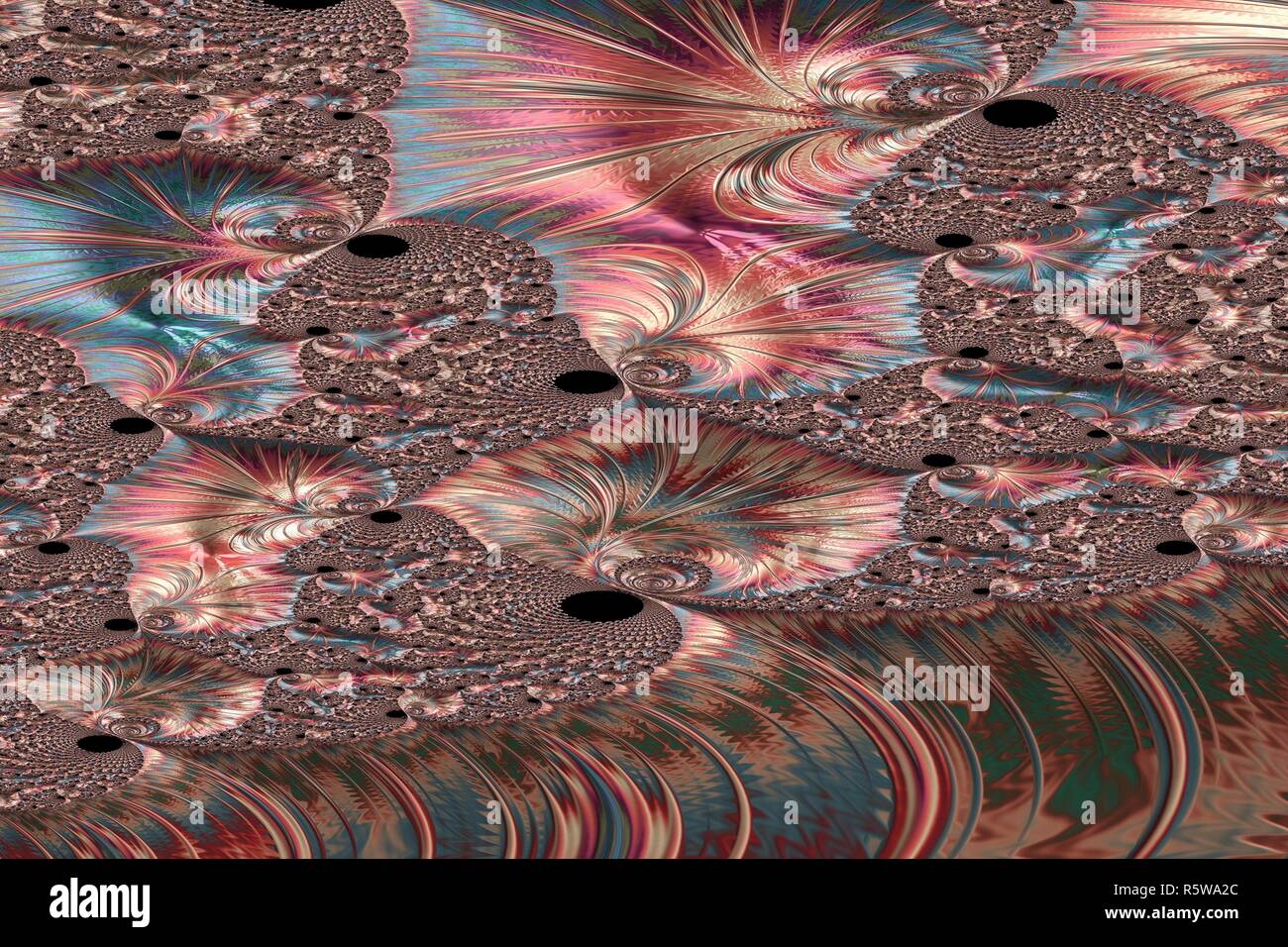 This Is An Image Of Fractal Art Fractals Are Unique Pieces Of Artwork