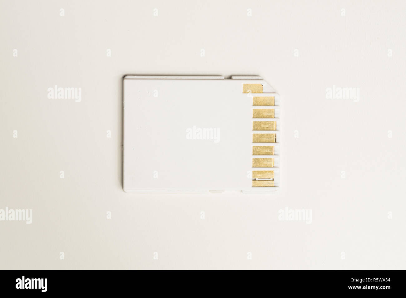 Memory card isolated on white background Stock Photo - Alamy