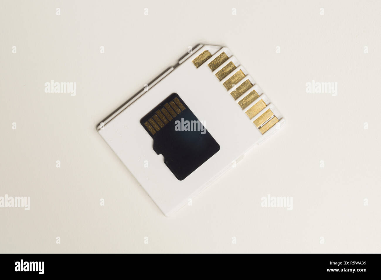 Memory card isolated on white background Stock Photo - Alamy