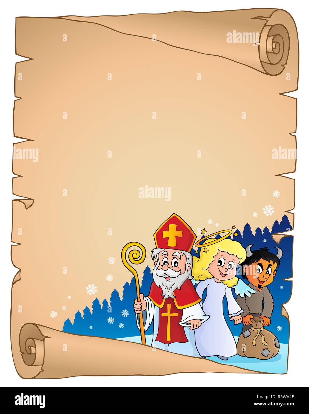 Saint nicholas day character Cut Out Stock Images & Pictures - Alamy