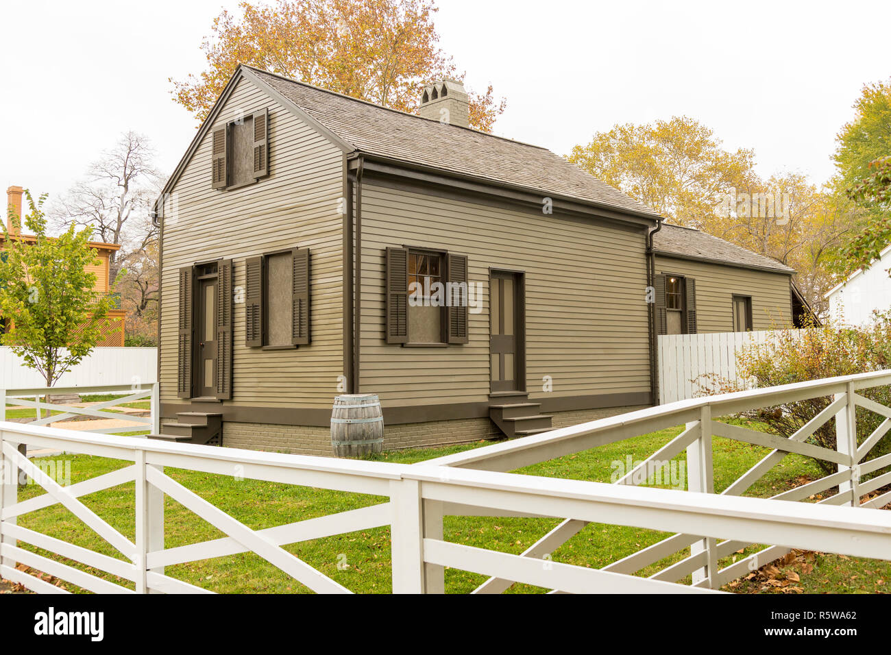 Abraham lincolns house in springfield hi-res stock photography and ...
