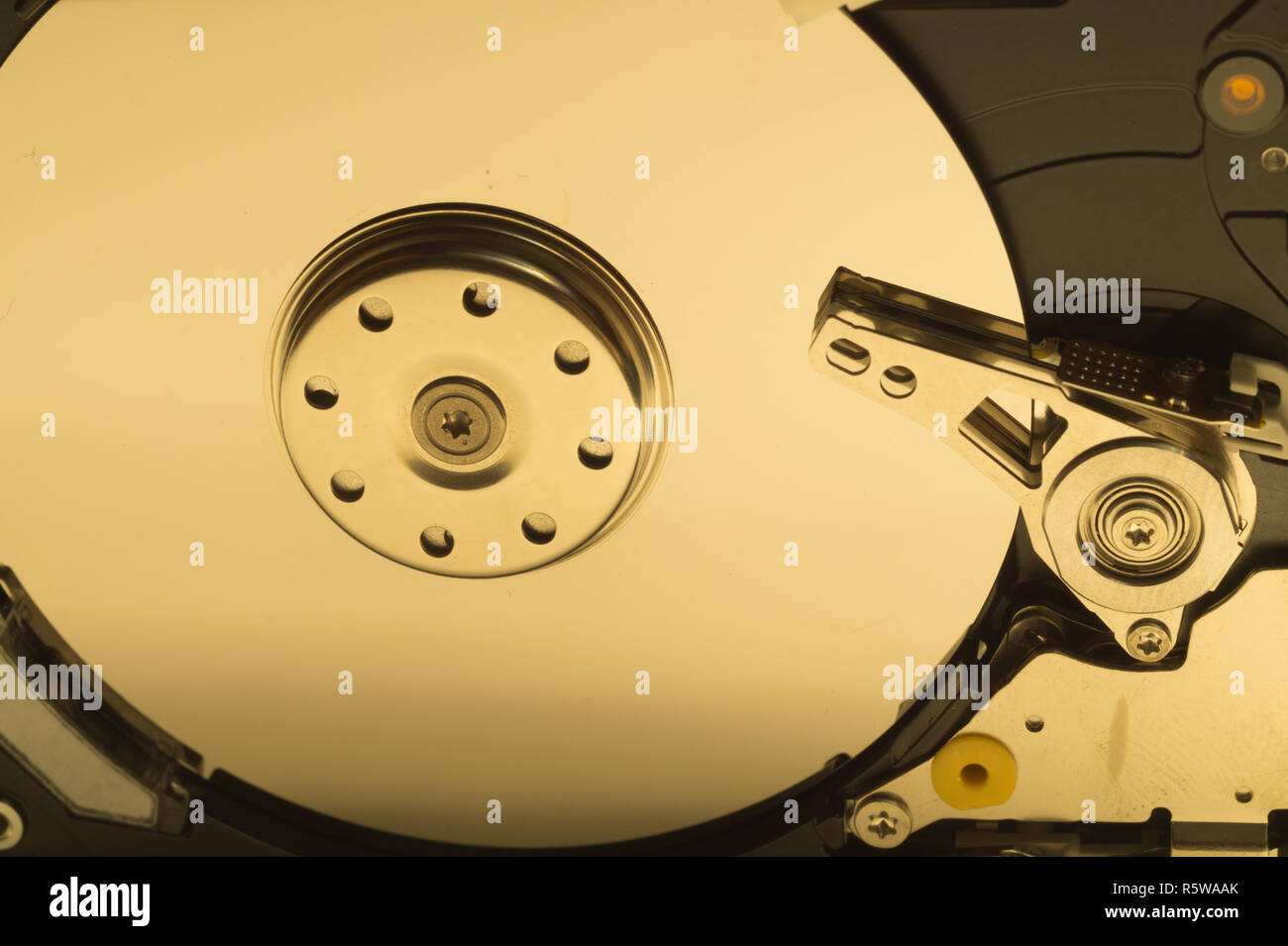 Hdd. open hard disk drive. The concept of data storage Stock Photo - Alamy