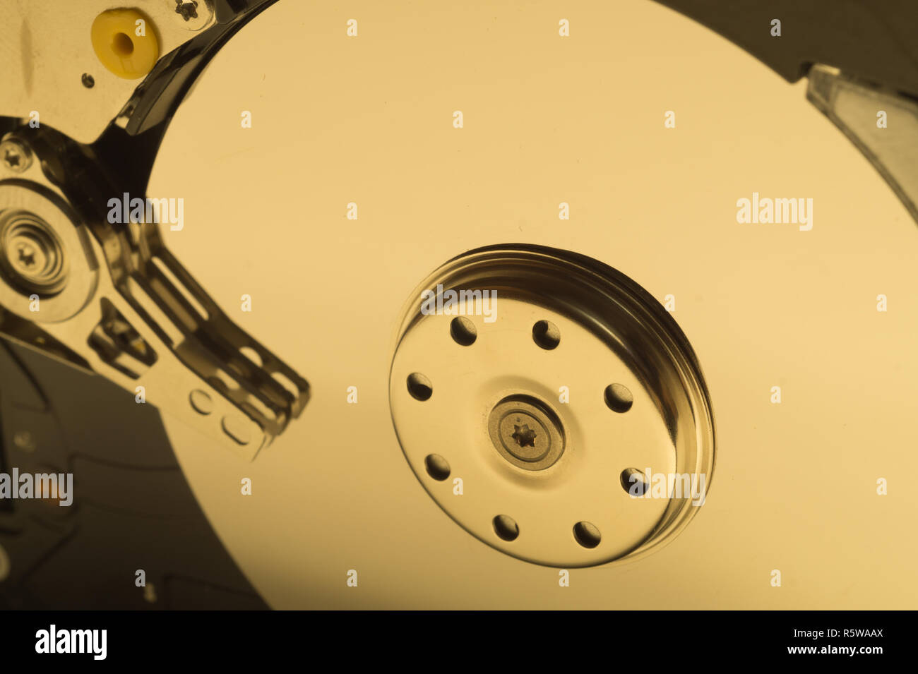 Hdd. open hard disk drive. The concept of data storage Stock Photo - Alamy