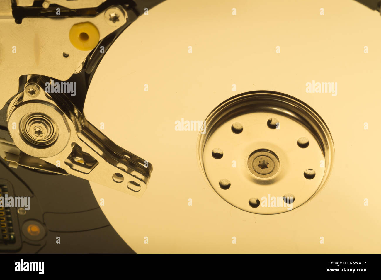 Hdd. open hard disk drive. The concept of data storage Stock Photo - Alamy