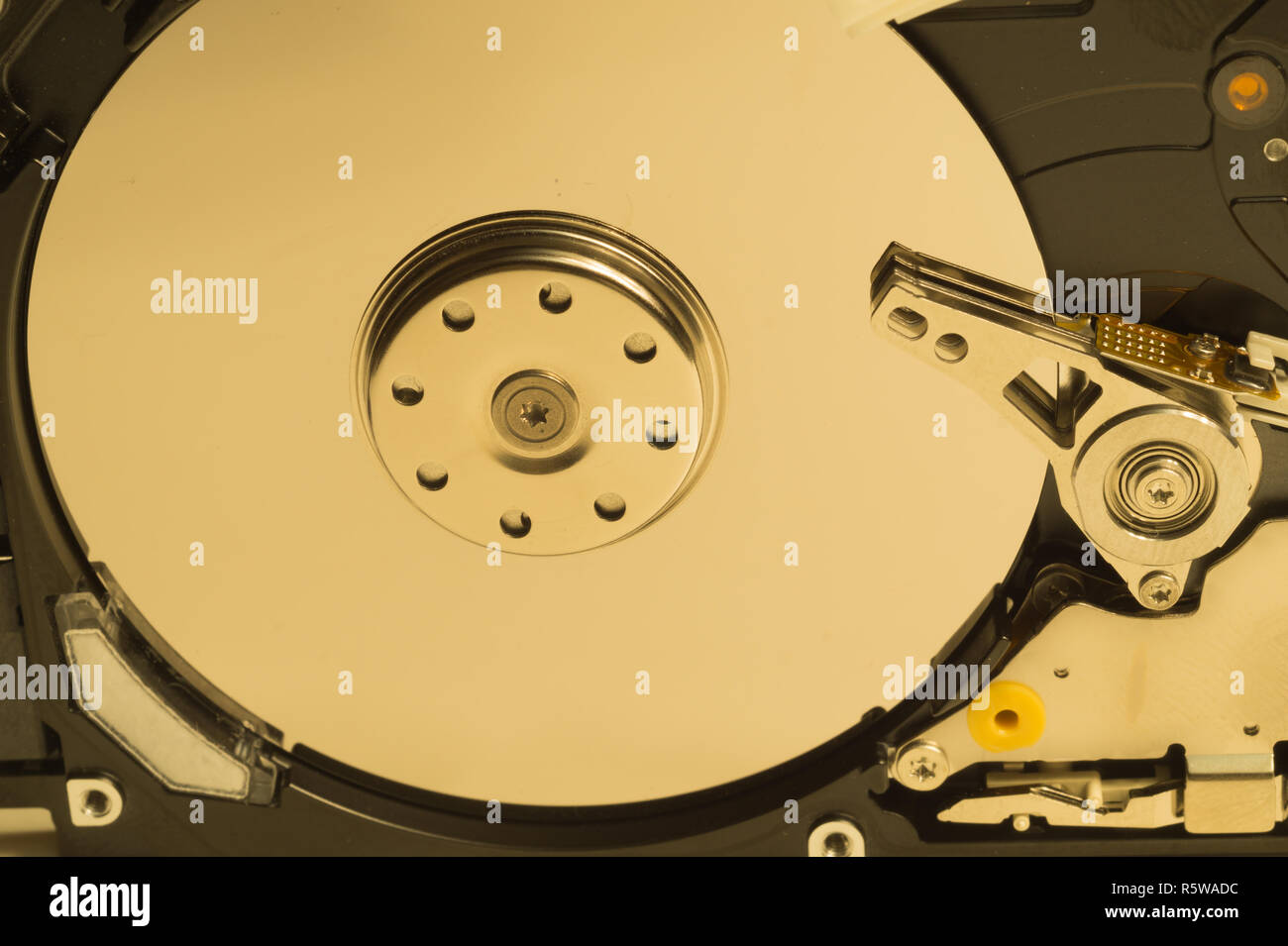 Hdd. open hard disk drive. The concept of data storage Stock Photo - Alamy