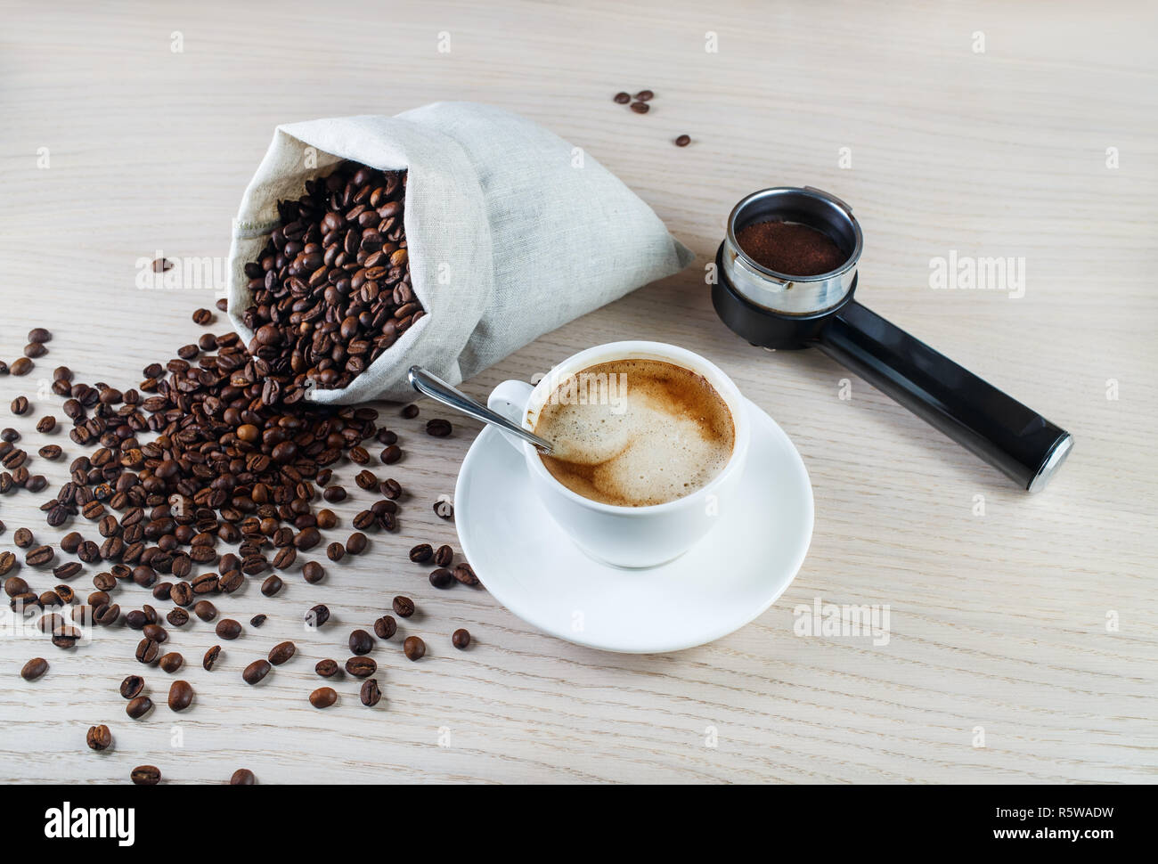Still life with coffee Stock Photo - Alamy