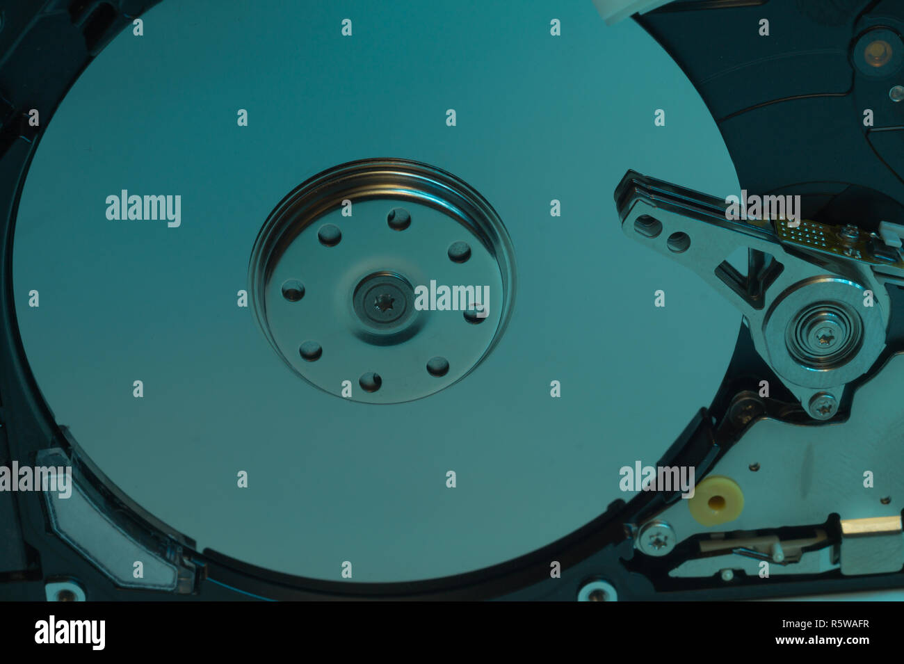 Hdd. open hard disk drive. The concept of data storage Stock Photo - Alamy