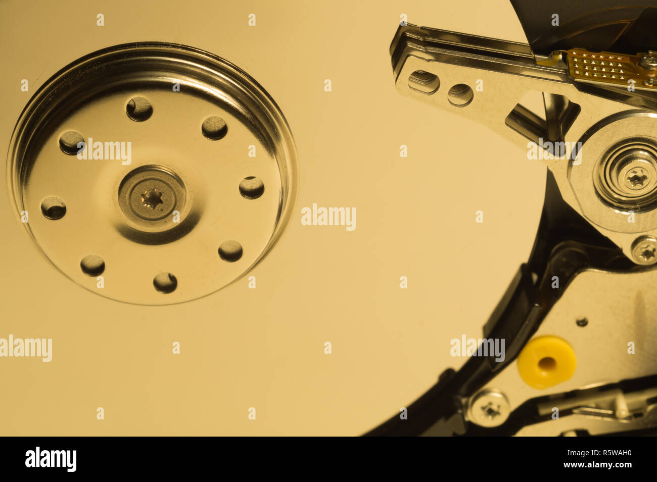 Hdd. open hard disk drive. The concept of data storage Stock Photo - Alamy