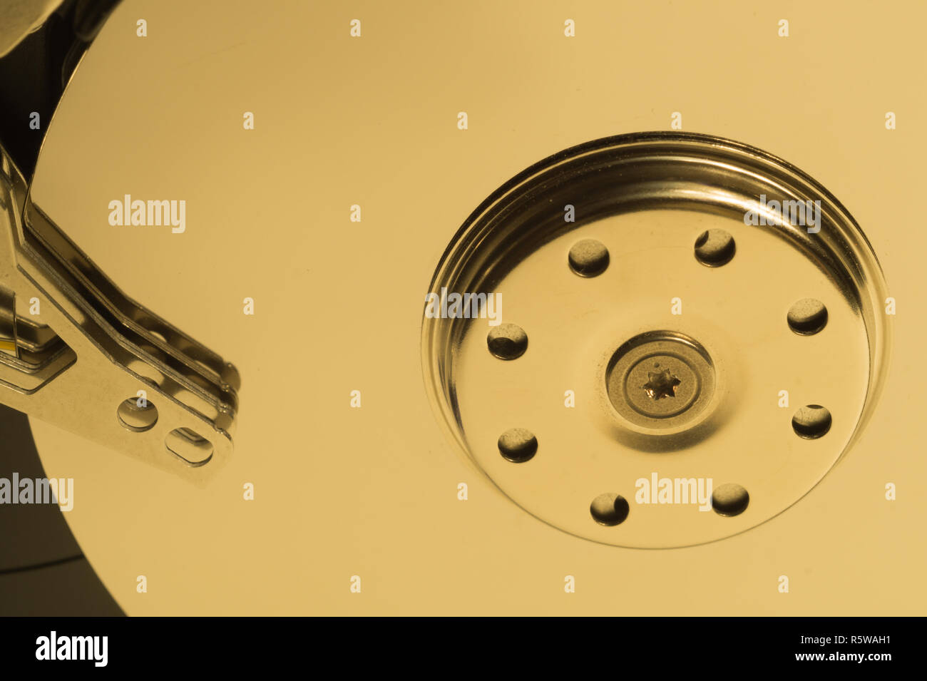 Hdd. open hard disk drive. The concept of data storage Stock Photo - Alamy