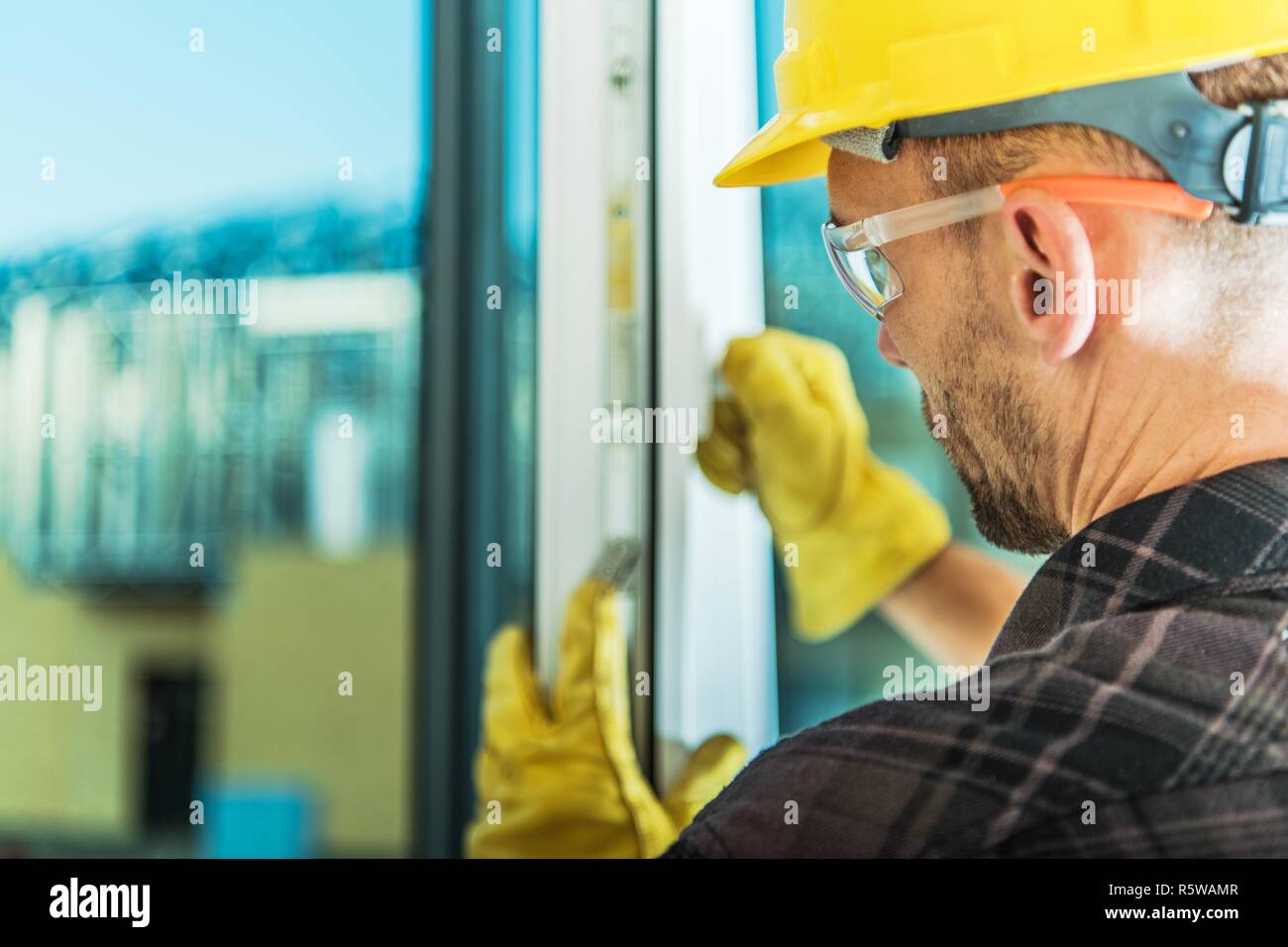 Safety testing construction hi-res stock photography and images - Alamy