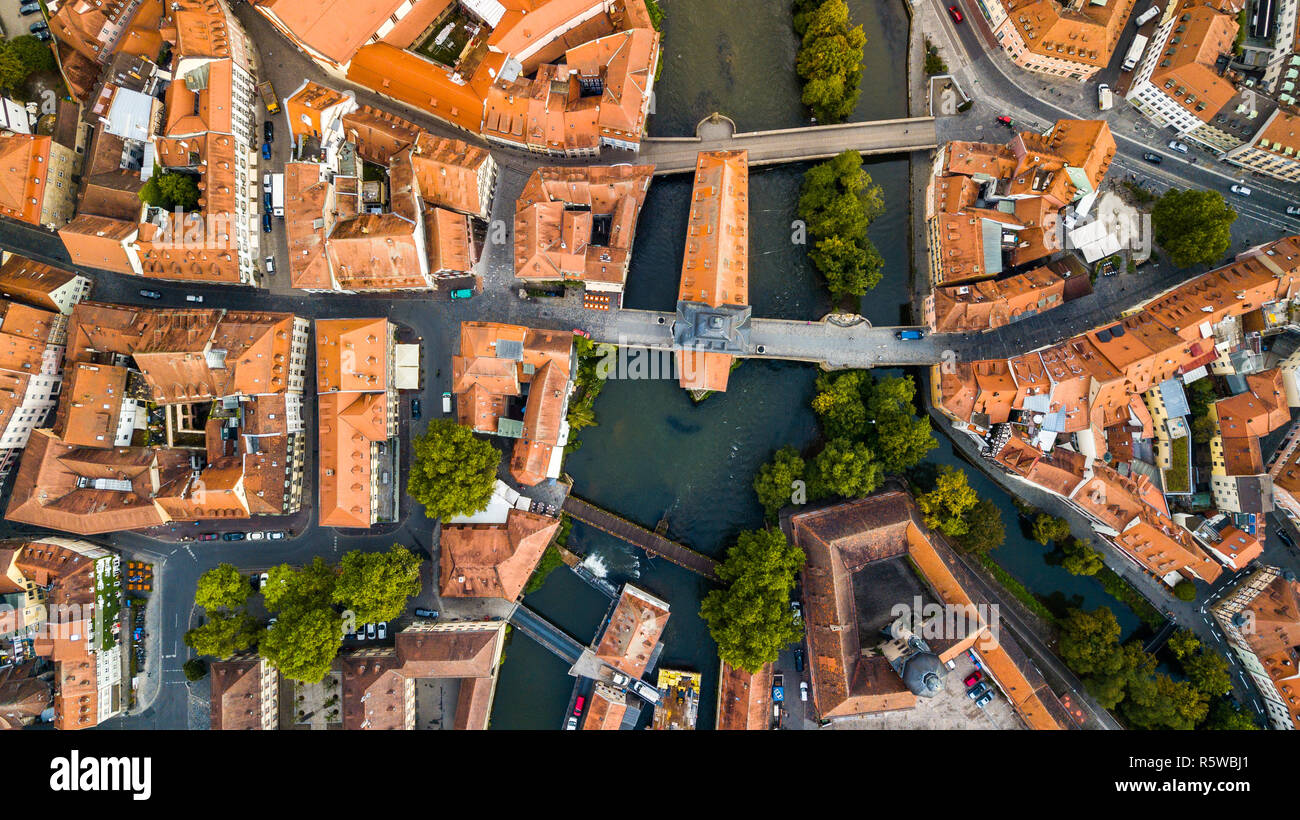 Bamberg aerial hi-res stock photography and images - Alamy