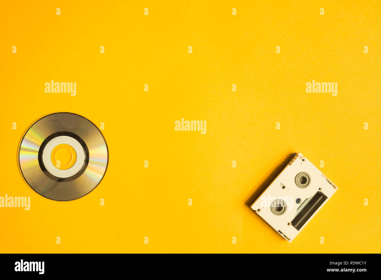 Dvd cassette cd hi-res stock photography and images - Alamy