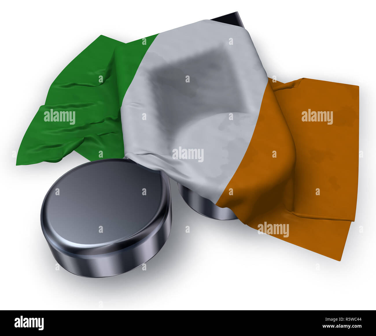 music note and irish flag Stock Photo - Alamy