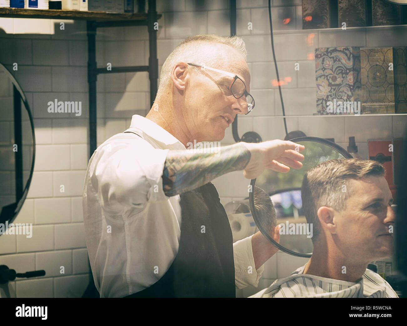 Tattoo shop interior hi-res stock photography and images - Alamy