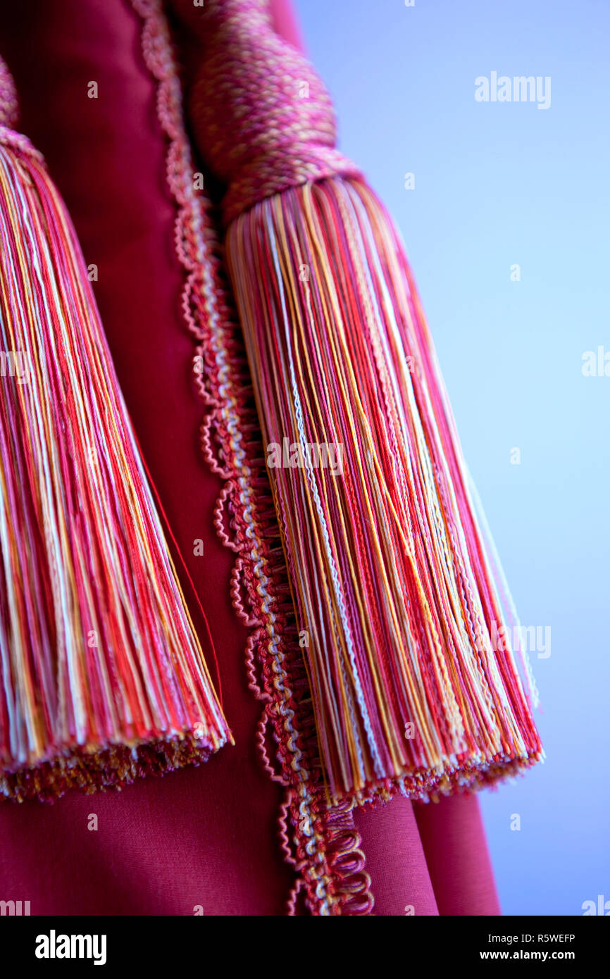 Curtain and trimmings Stock Photo - Alamy