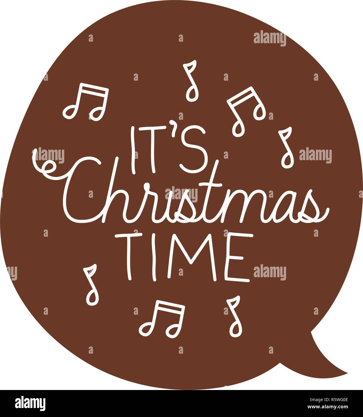 speech bubble with christmas message icon Stock Vector Image & Art - Alamy