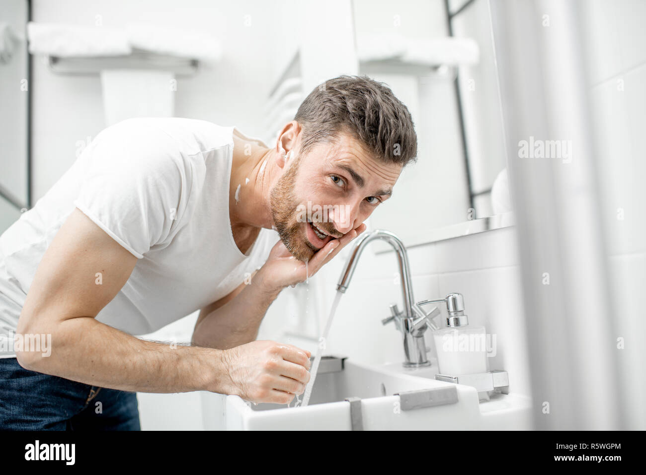 Man Washing Your Face