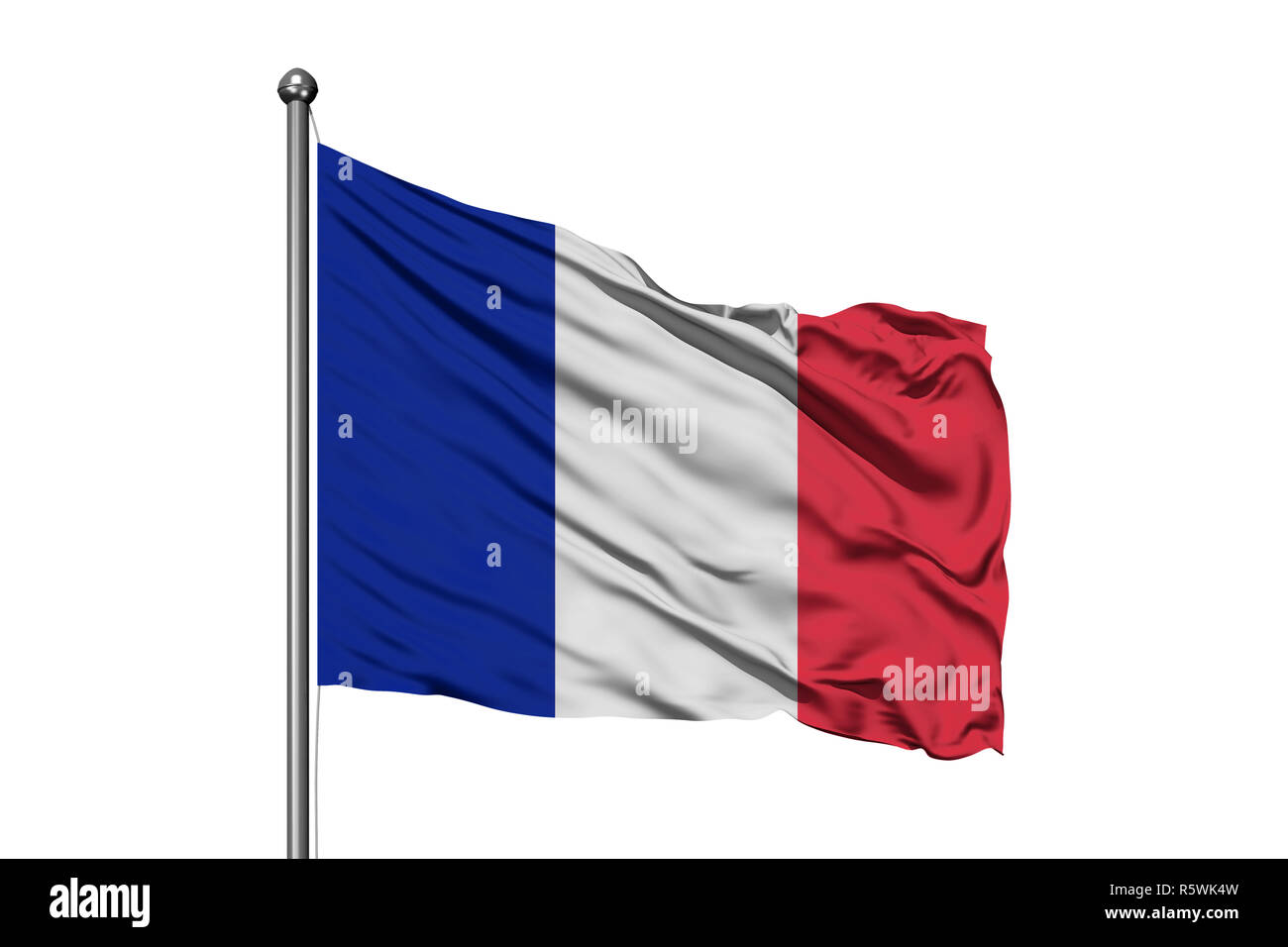 Official flag of reunion Cut Out Stock Images & Pictures - Alamy