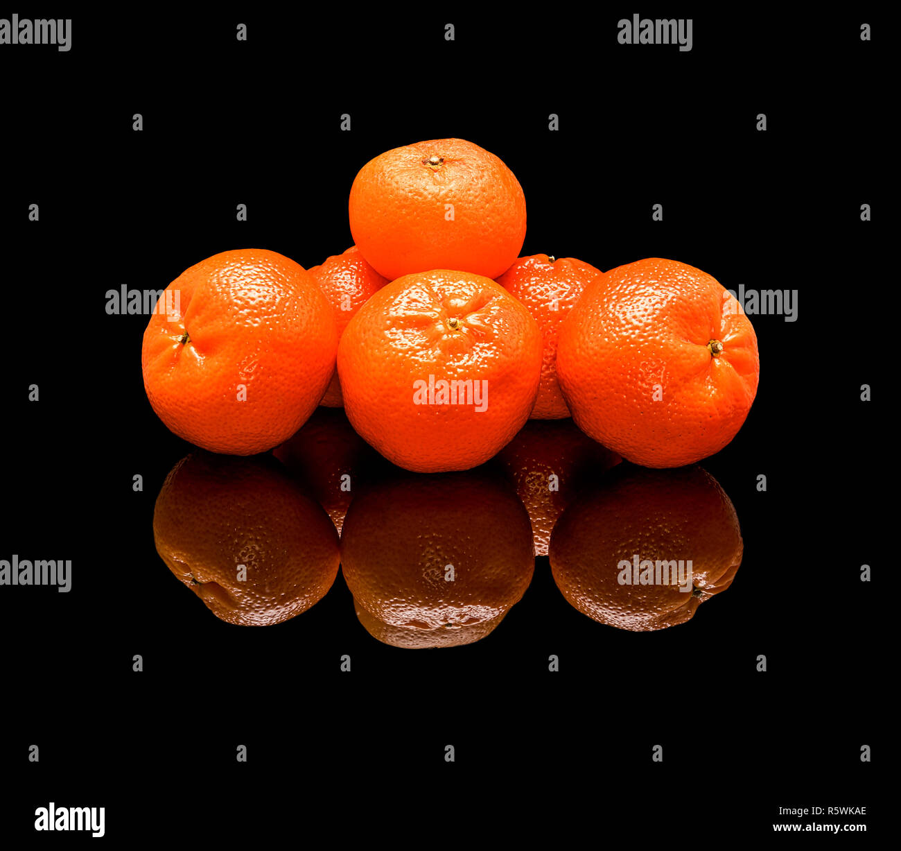 Reflected mandarin hi-res stock photography and images - Alamy