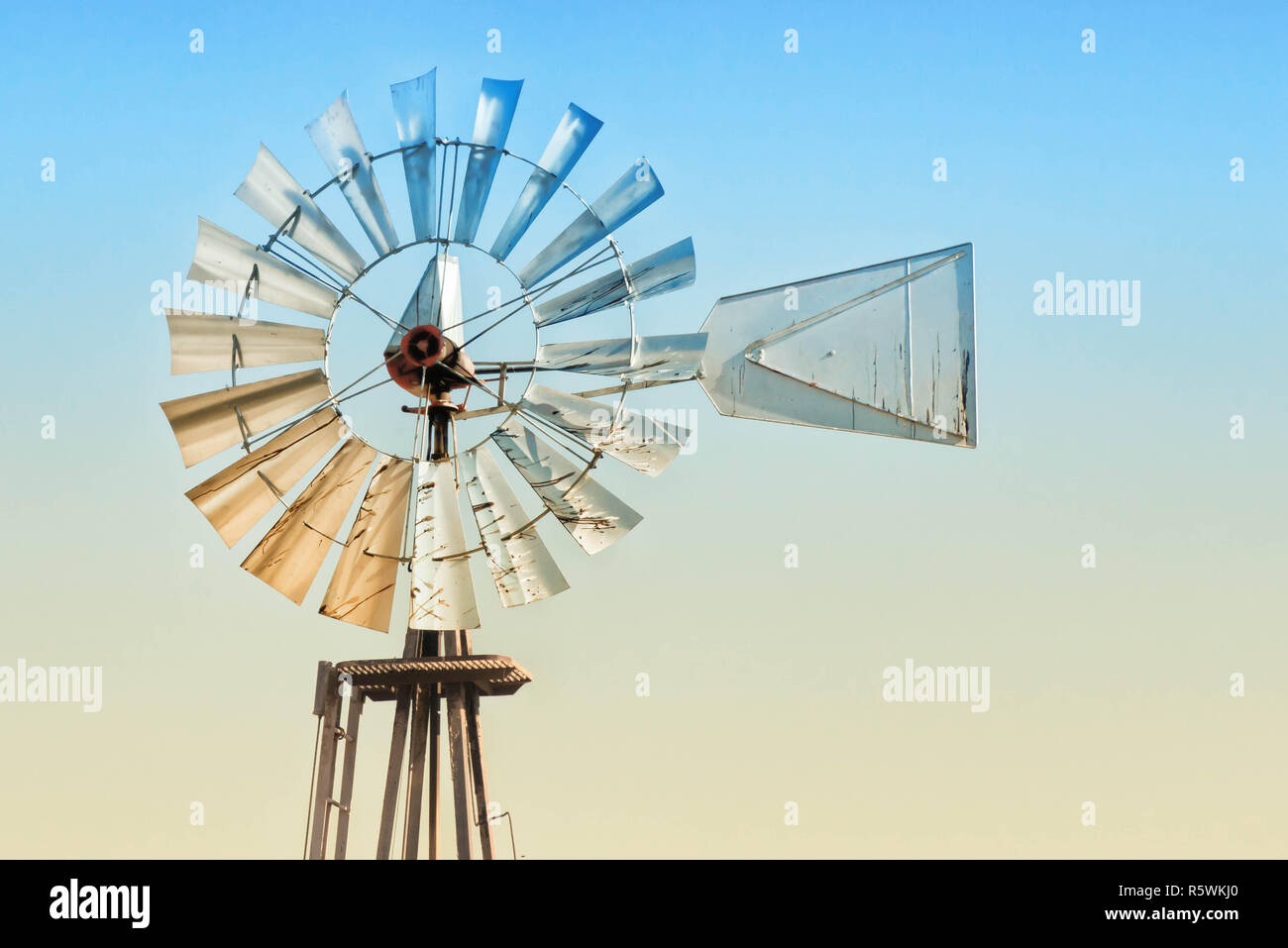 Old fashioned windmill wind turbine hi-res stock photography and images ...