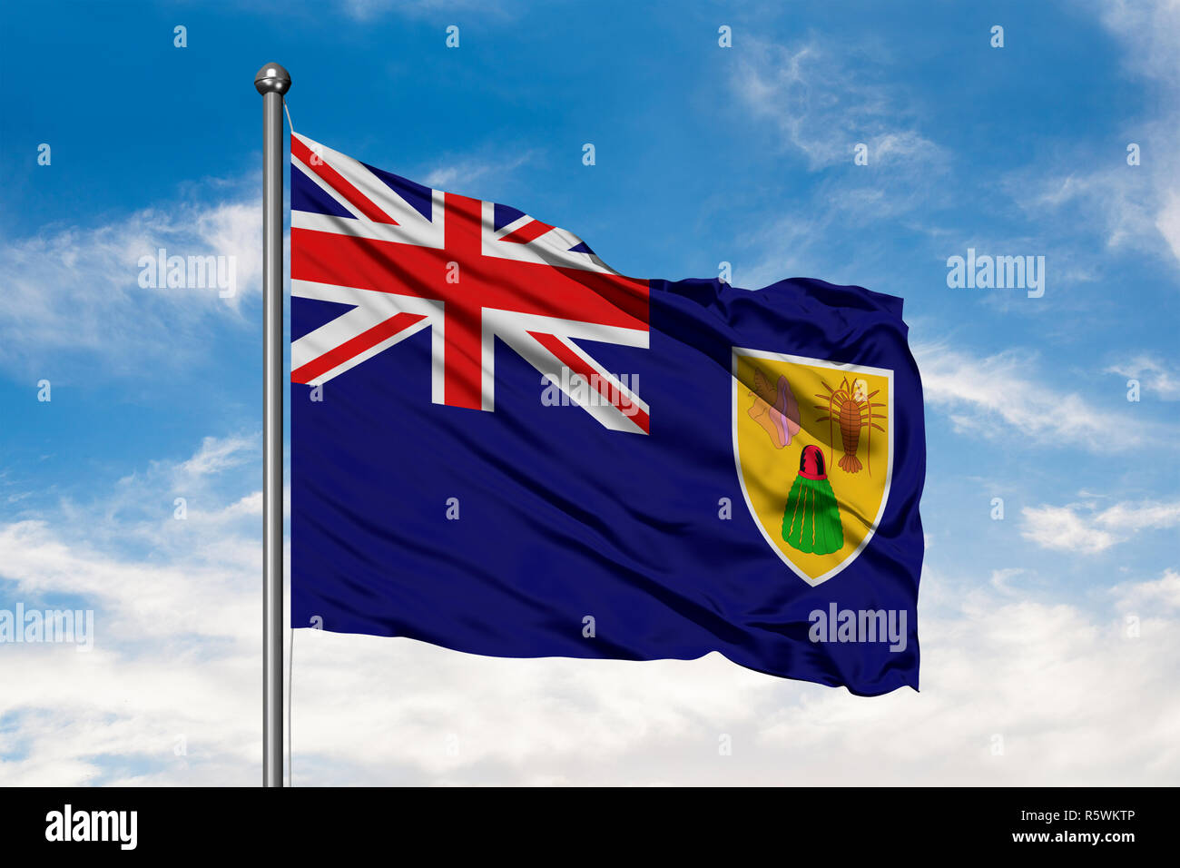 Turks and caicos official flag hi-res stock photography and images - Alamy