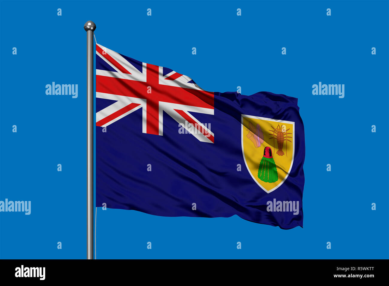 Turks and caicos official flag hi-res stock photography and images - Alamy