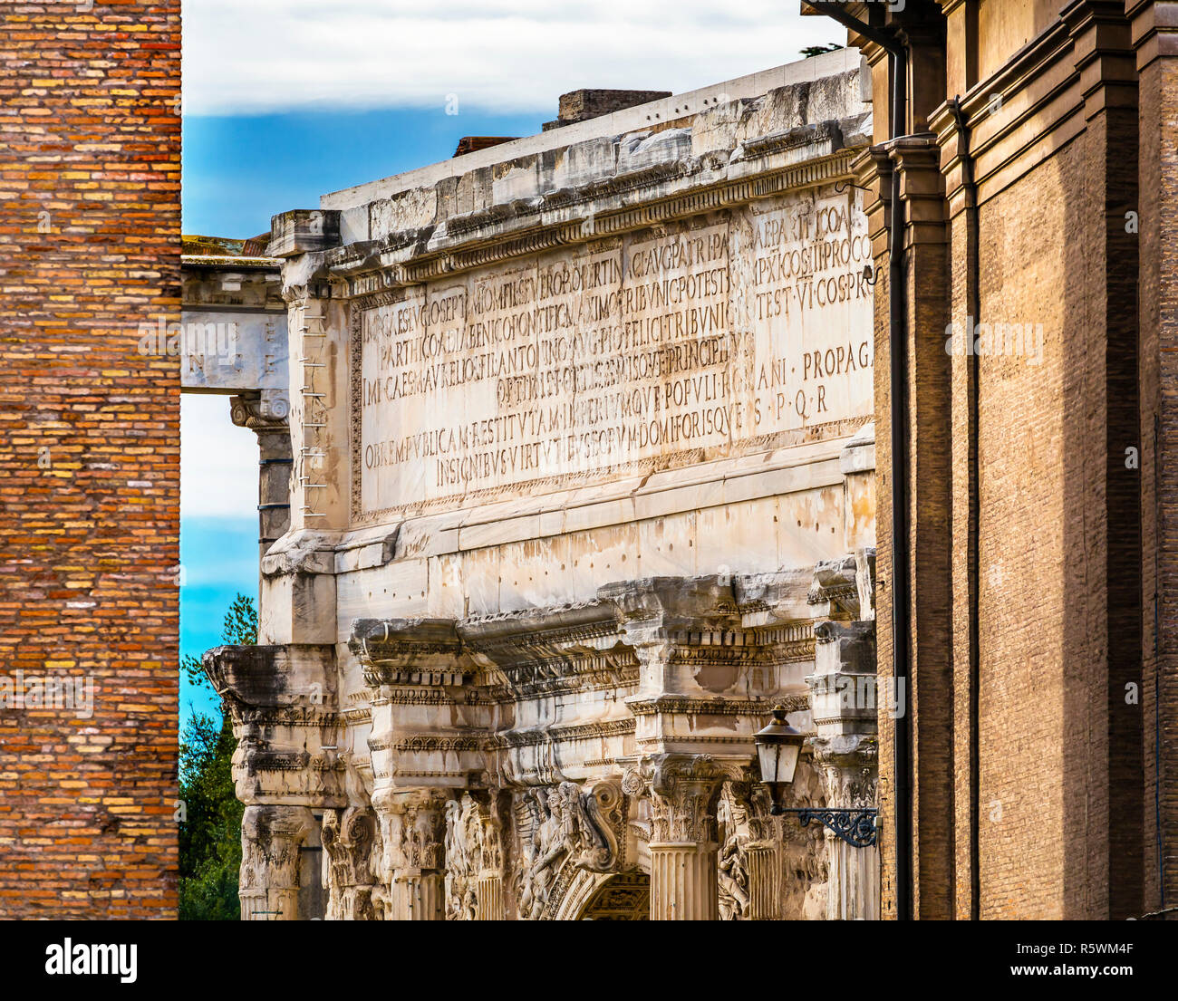 Colosseum Arch of Constantine Rome Italy Stock Photo - Alamy