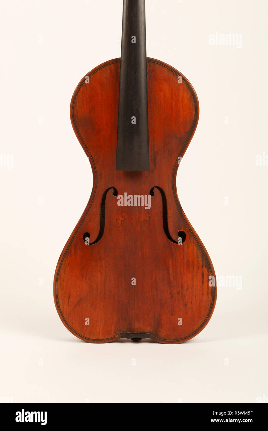 unusual old Pear-shaped Violin body Stock Photo - Alamy