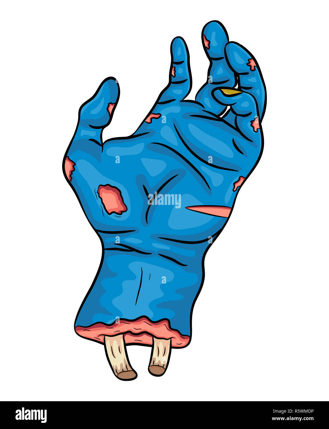 zombie hand vector symbol icon design. Beautiful illustration isolated ...