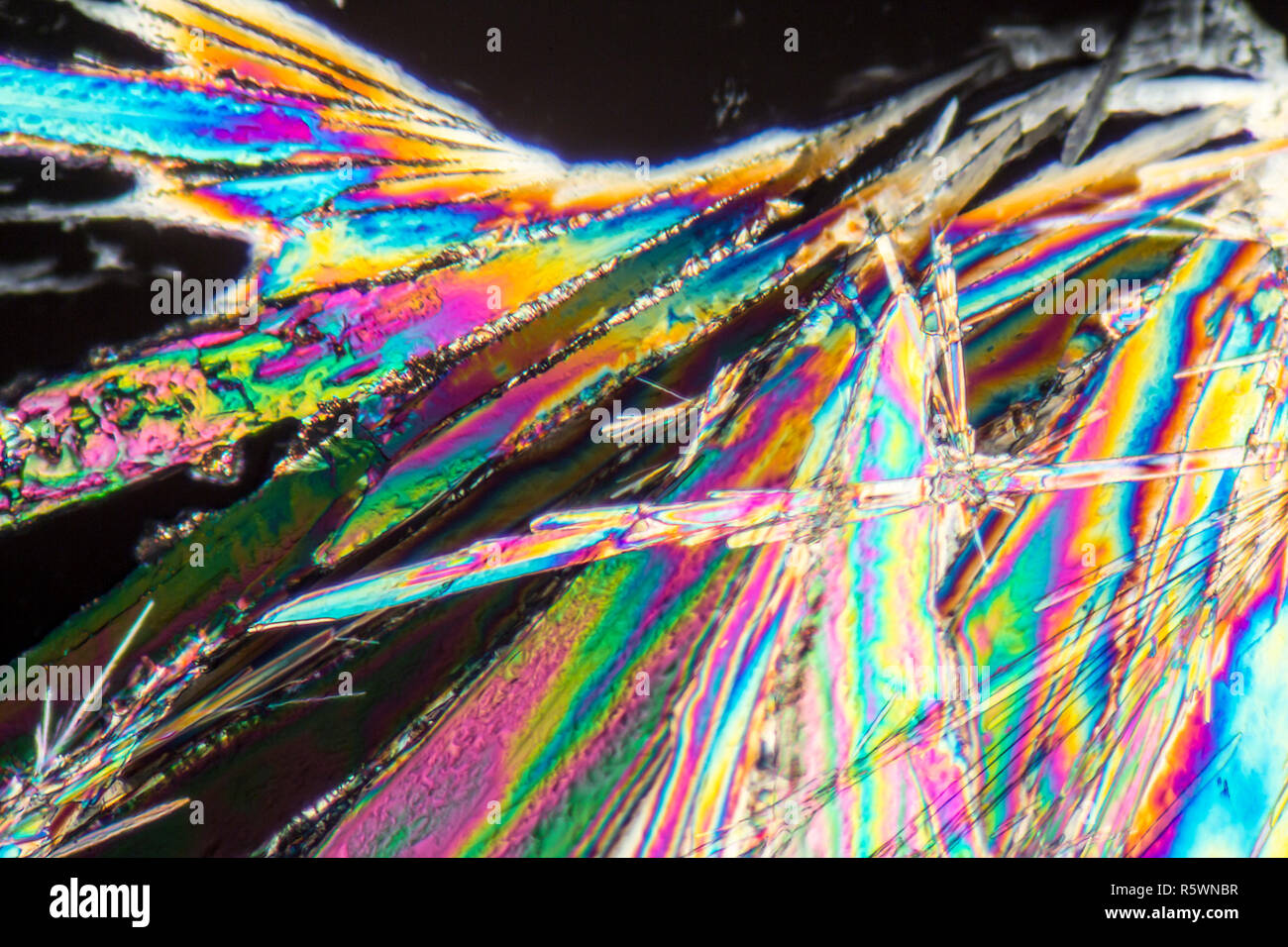 sodium carbonate microcrystals Stock Photo - Alamy