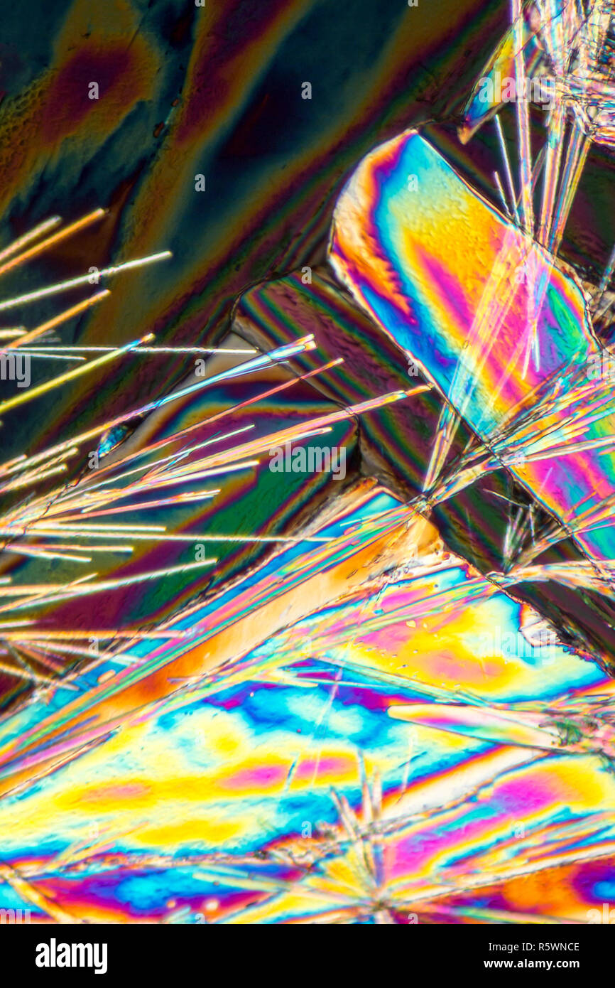 sodium carbonate microcrystals Stock Photo - Alamy