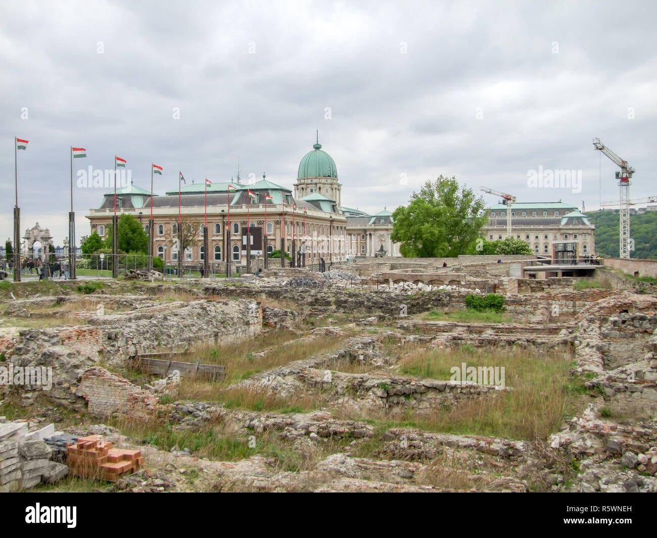 Royal castle backside hi-res stock photography and images - Alamy