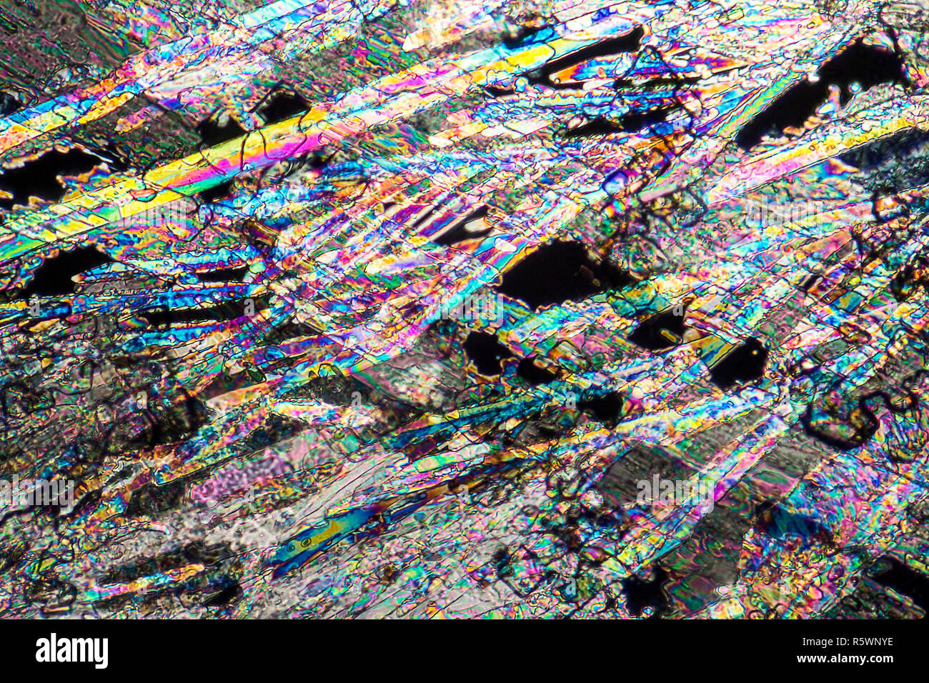 liquid fertilizer microcrystals Stock Photo - Alamy