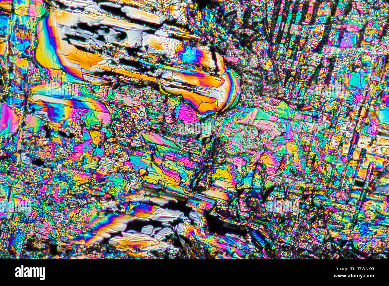 liquid fertilizer microcrystals Stock Photo - Alamy