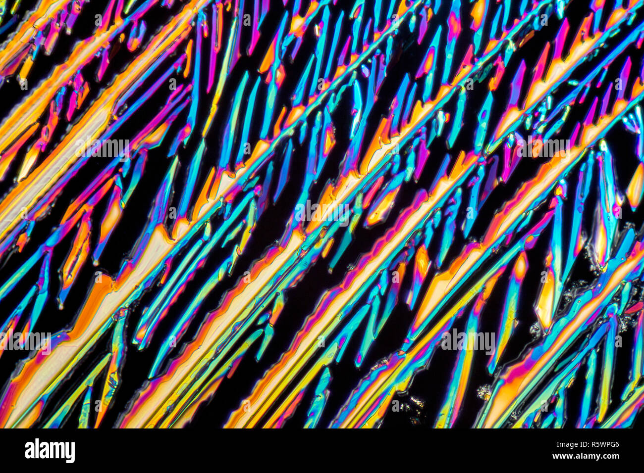 sodium nitrate microcrystals Stock Photo - Alamy