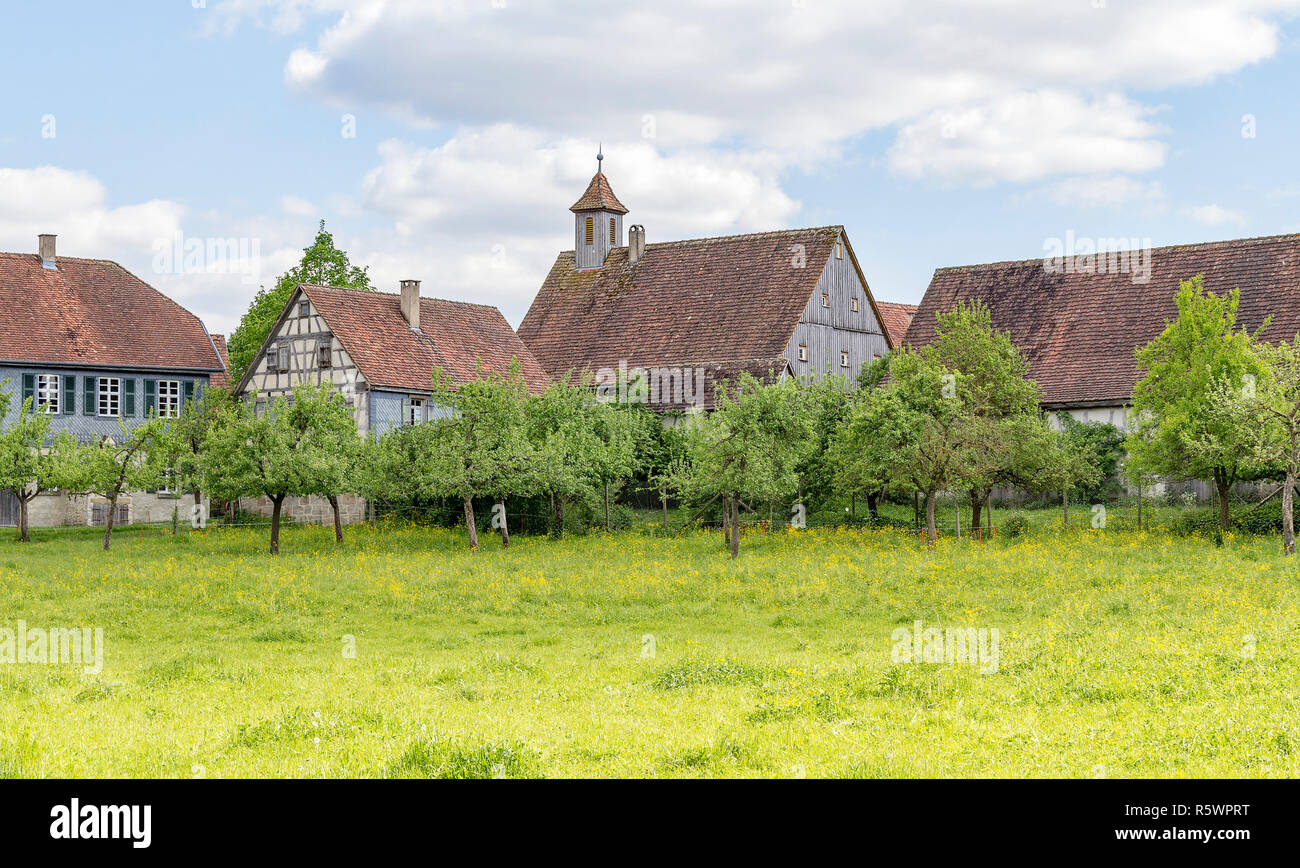small rural village Stock Photo - Alamy
