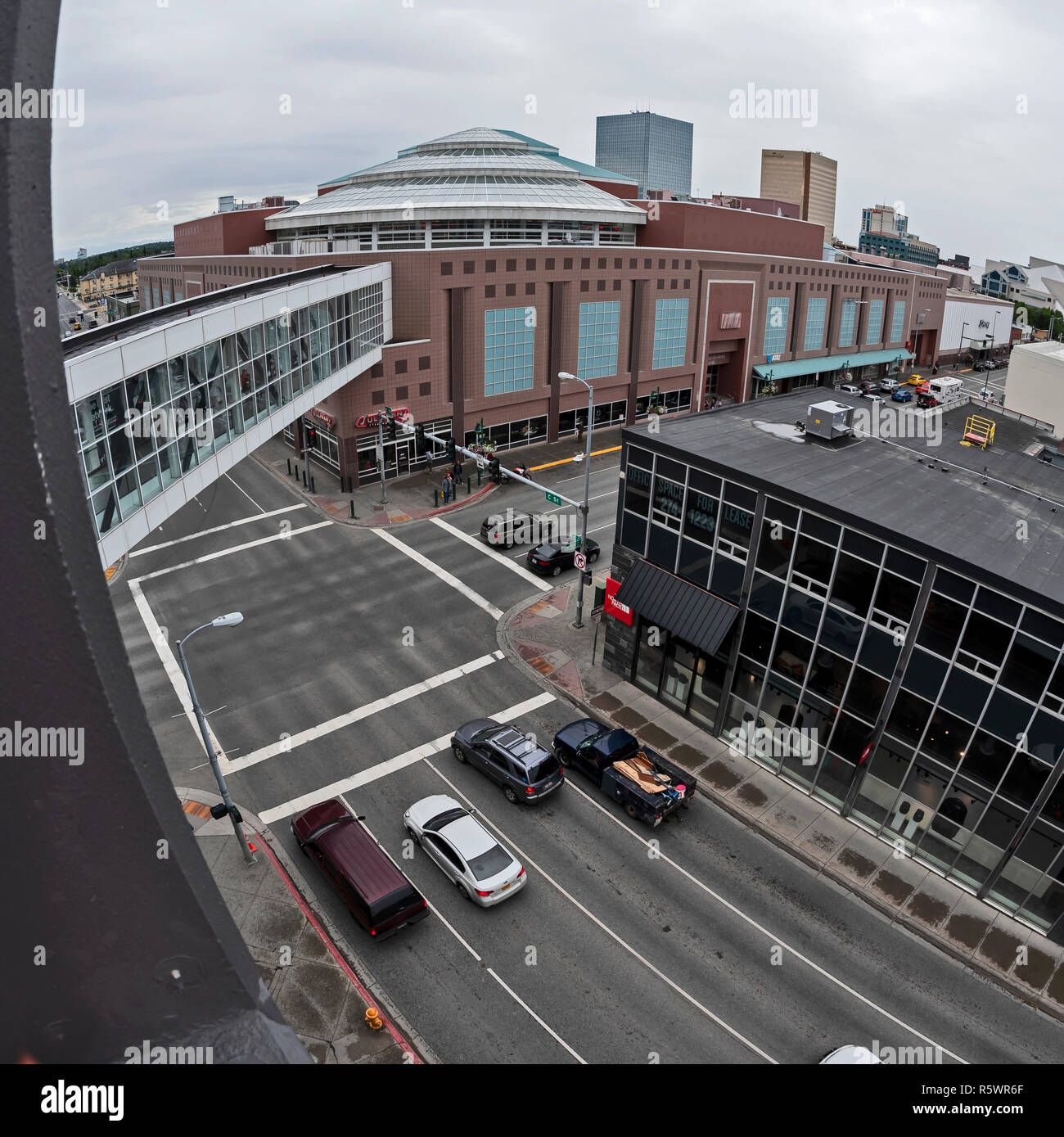 Downtown anchorage street hi-res stock photography and images - Alamy