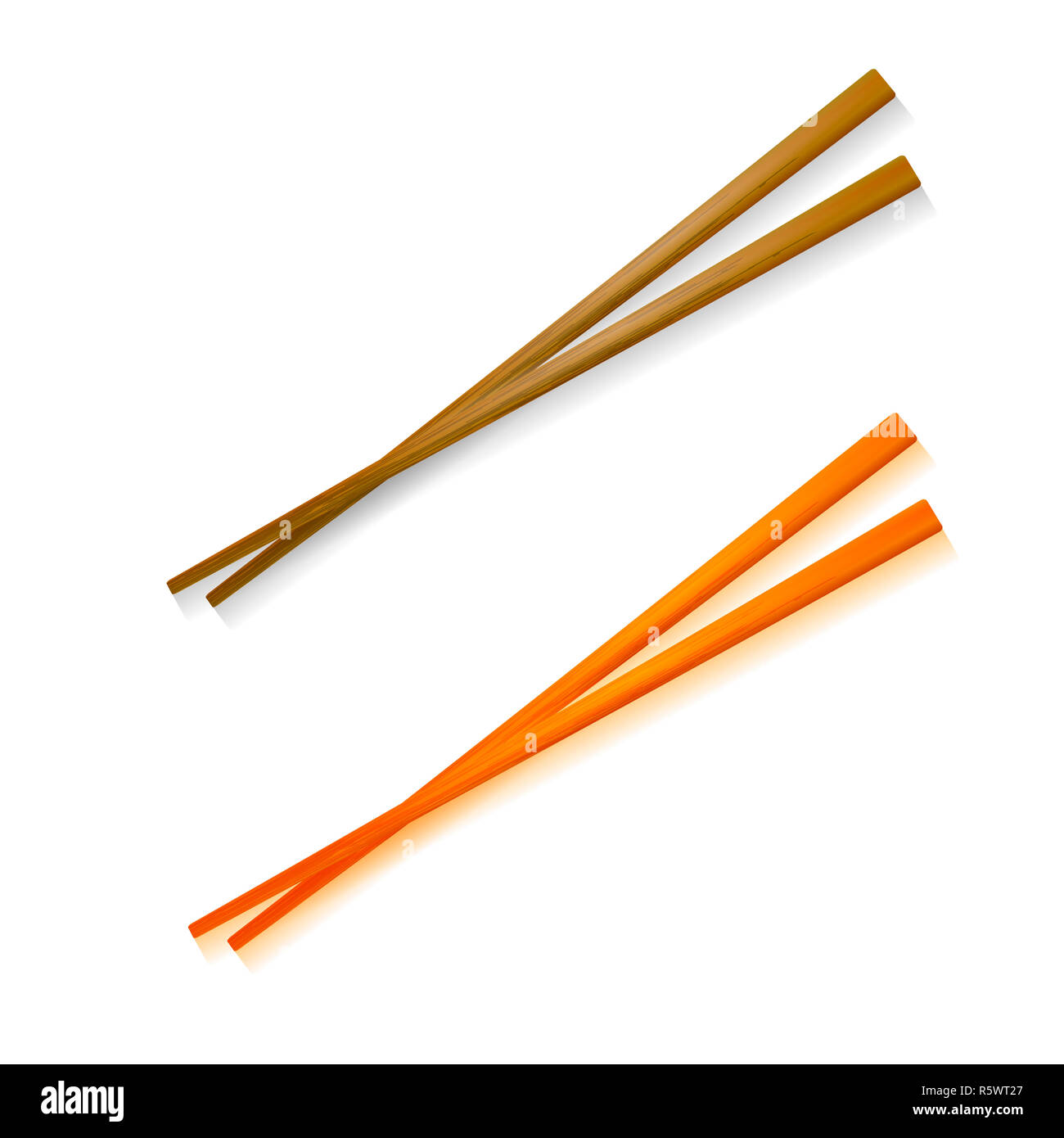 Traditional Colored Asian Chopsticks Stock Photo - Alamy