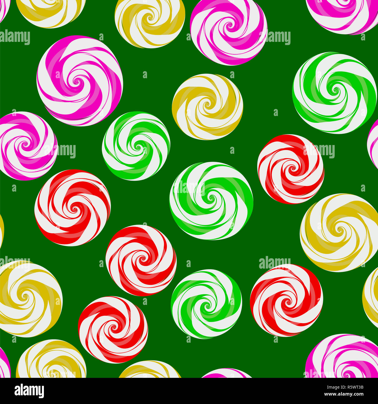 Set of Colorful Sweet Candy Stock Photo - Alamy