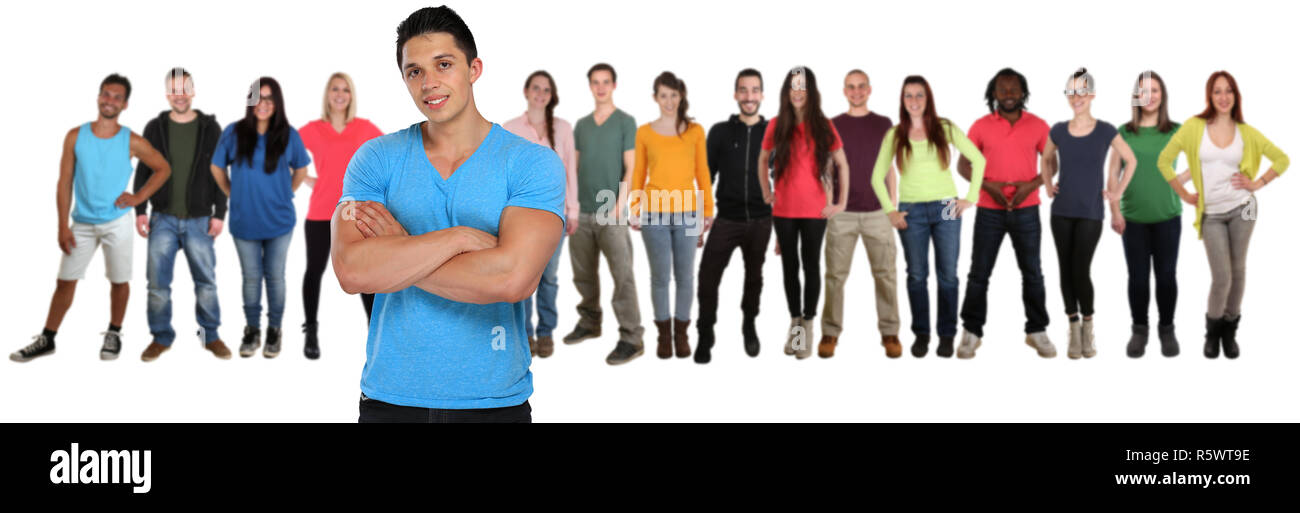 Group of teens cut out hi-res stock photography and images - Alamy