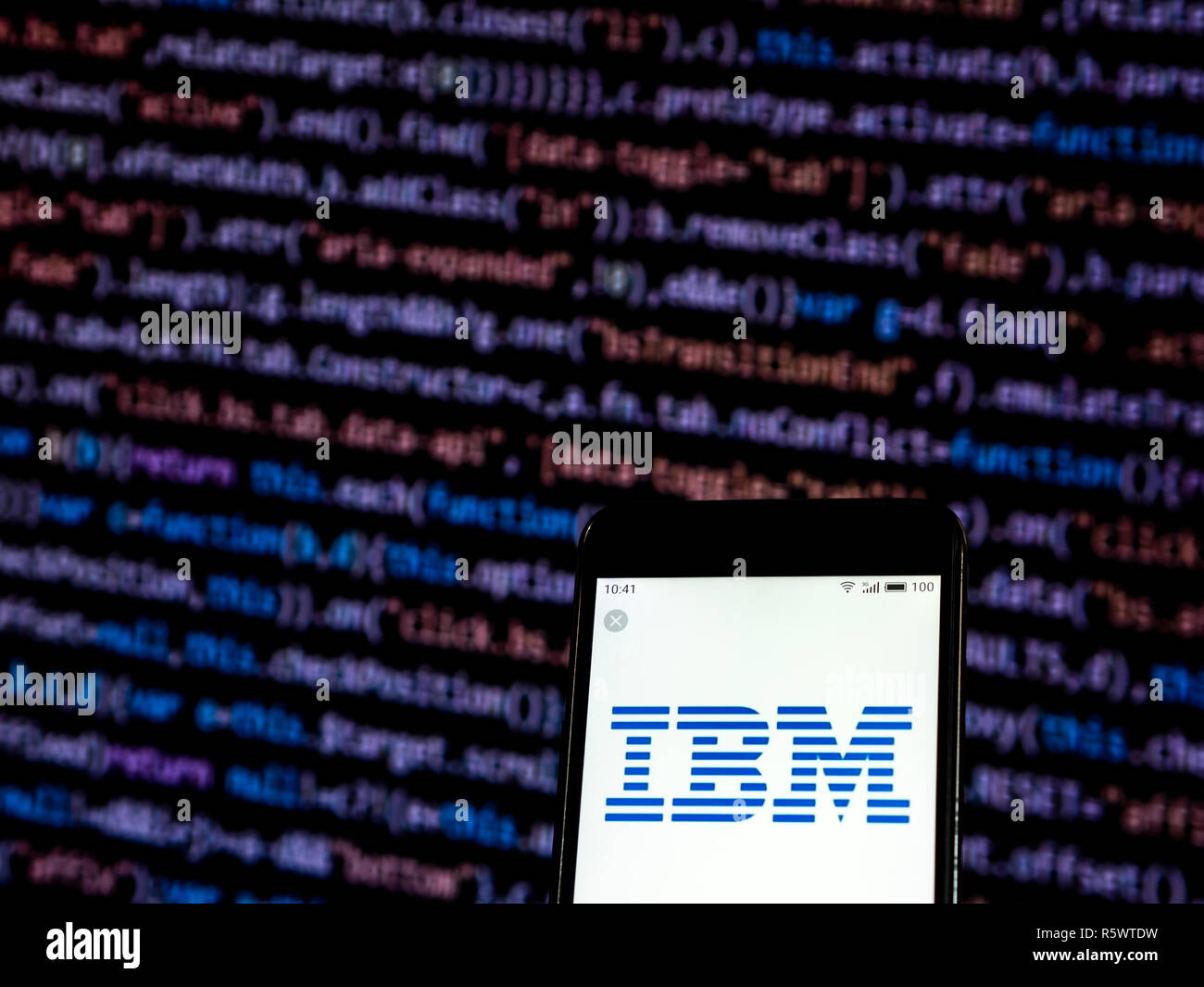 Ibm technology company logo hi-res stock photography and images - Alamy