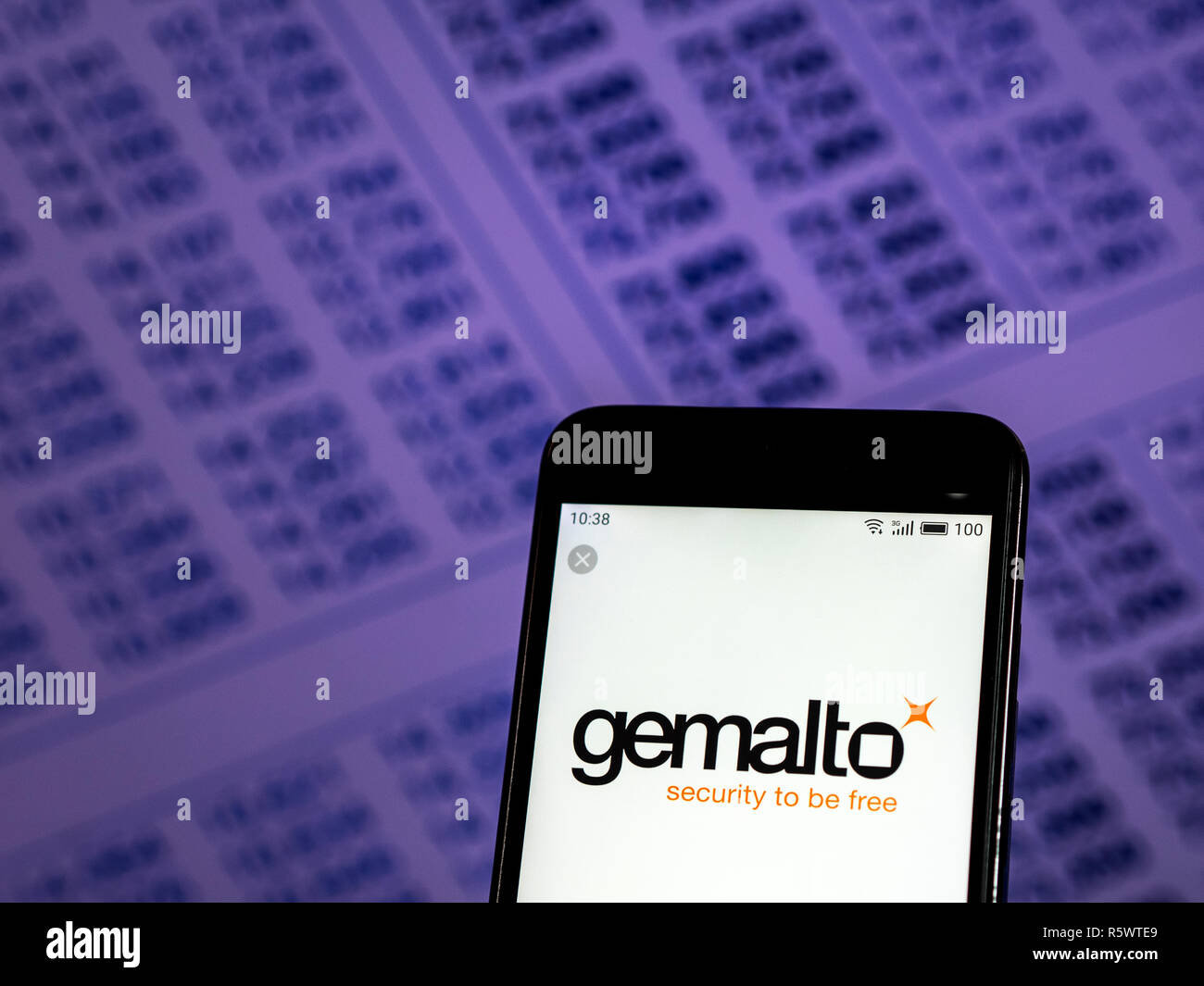 Gemalto hi-res stock photography and images - Alamy