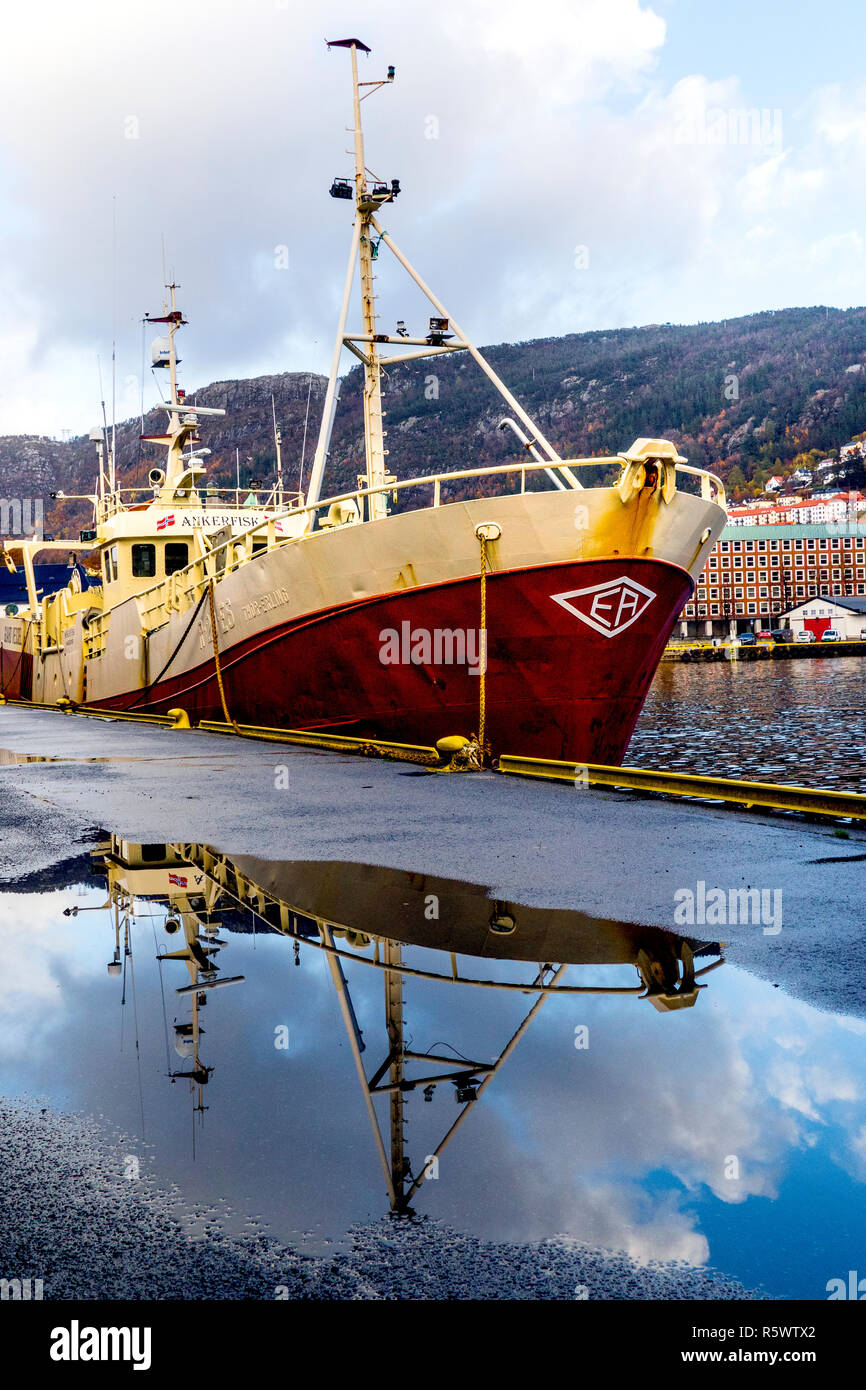Fishery patrol and Guard Vessel Ankerfisk, built 1978 ex. Thor Erling ...