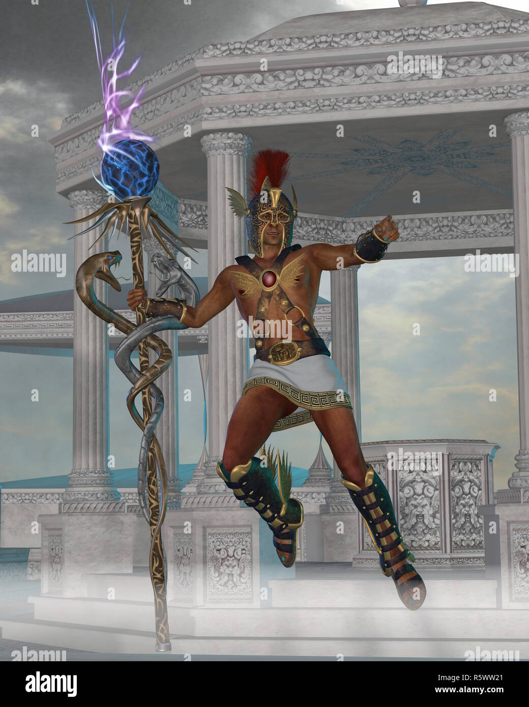 Hermes Greek God Costume