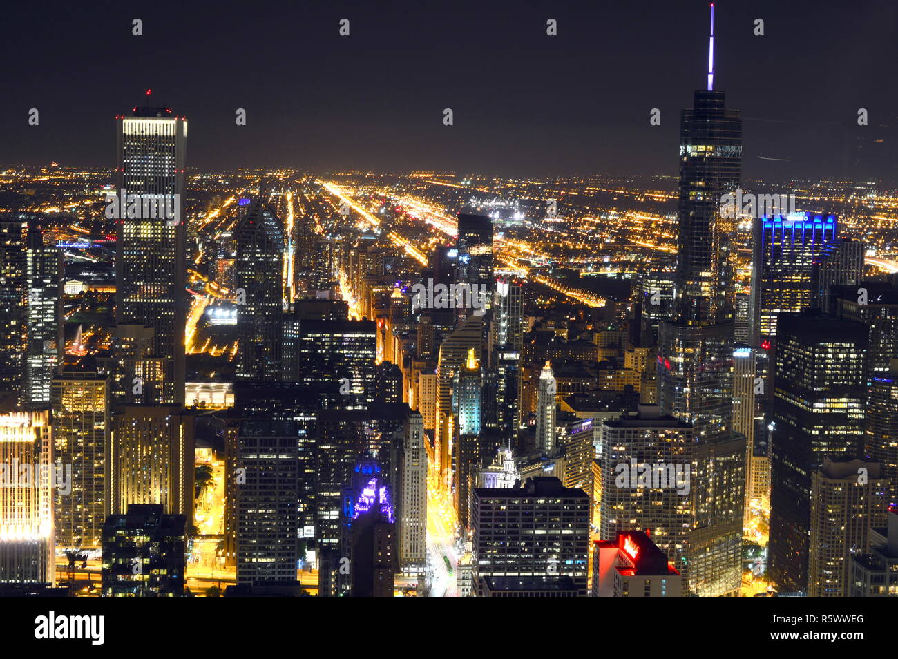 360 chicago hancock building hi-res stock photography and images - Alamy