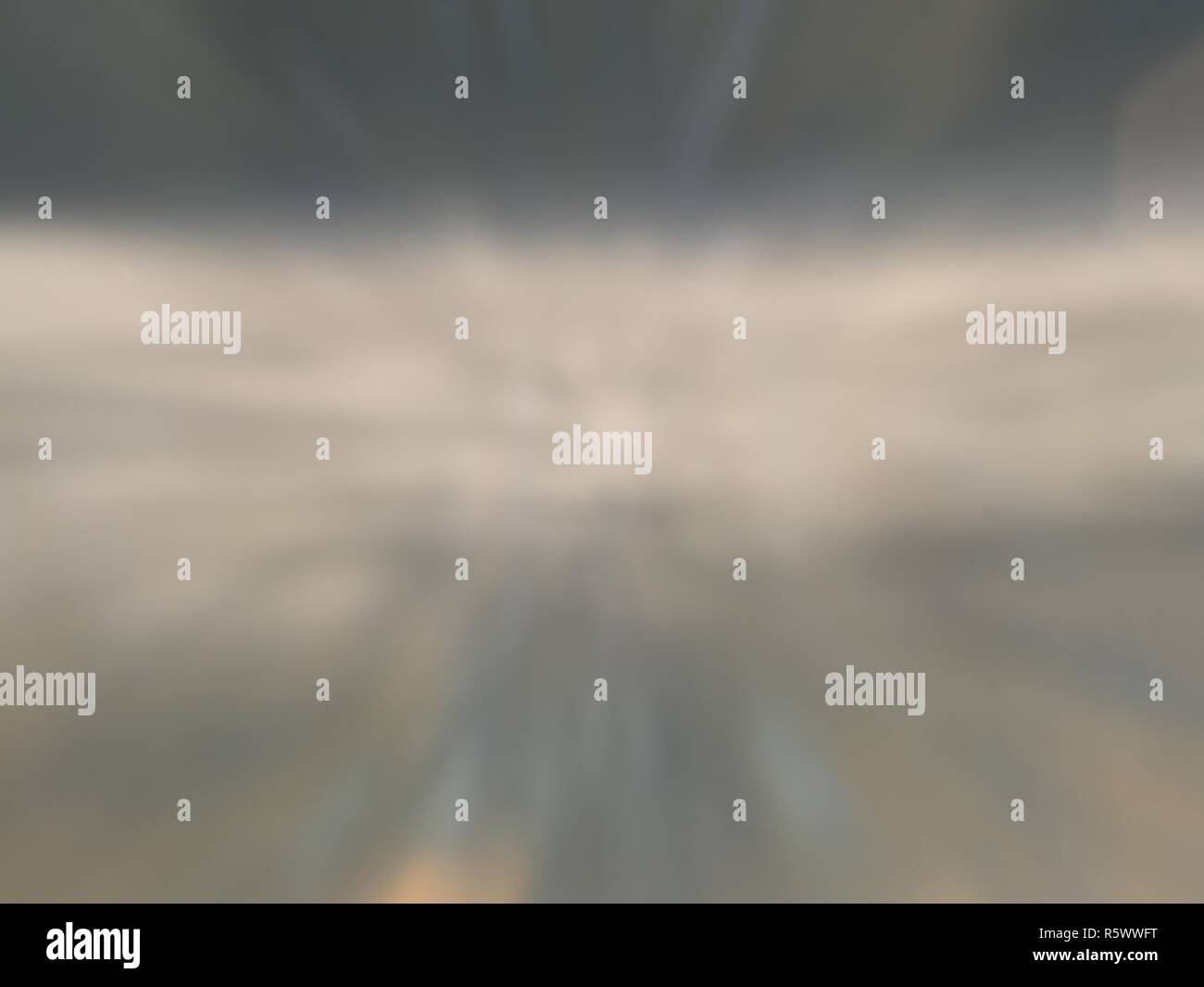 Blurry lake background. Foggy morning lake in the forest with calm ...