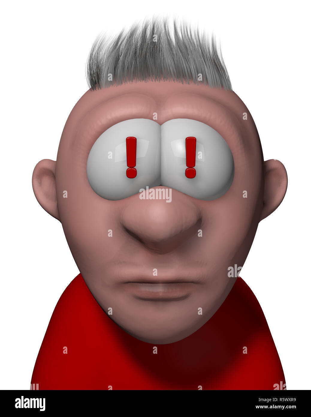Illustration funny cartoon warning sign hi-res stock photography and ...