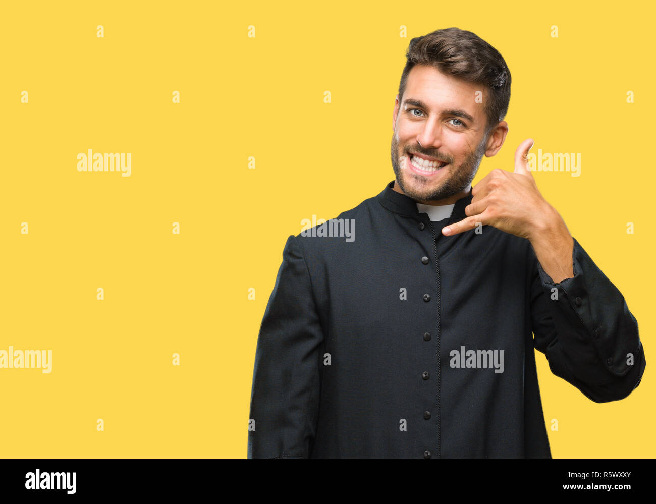 Catholic priest boy talking hi-res stock photography and images - Alamy